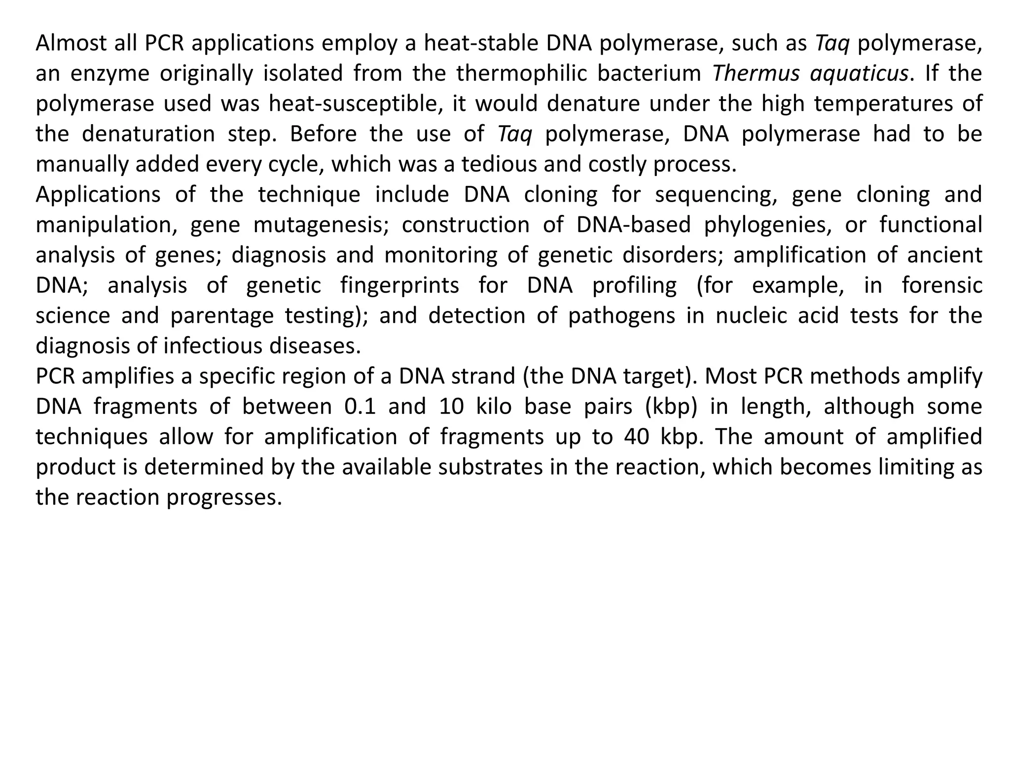 Polymerase Chain Reaction Andrestriction Fragment Length Polymorphism