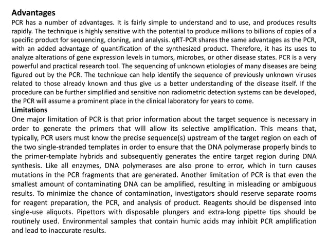 Polymerase chain reaction andRestriction fragment length polymorphism ...