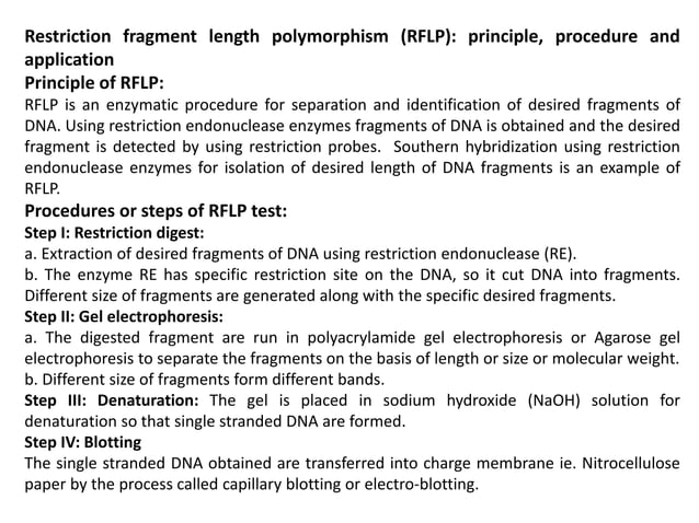 Polymerase Chain Reaction Andrestriction Fragment Length Polymorphism