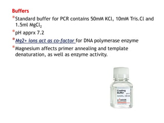 Polymerase Chain Reaction - PCR | PPTX