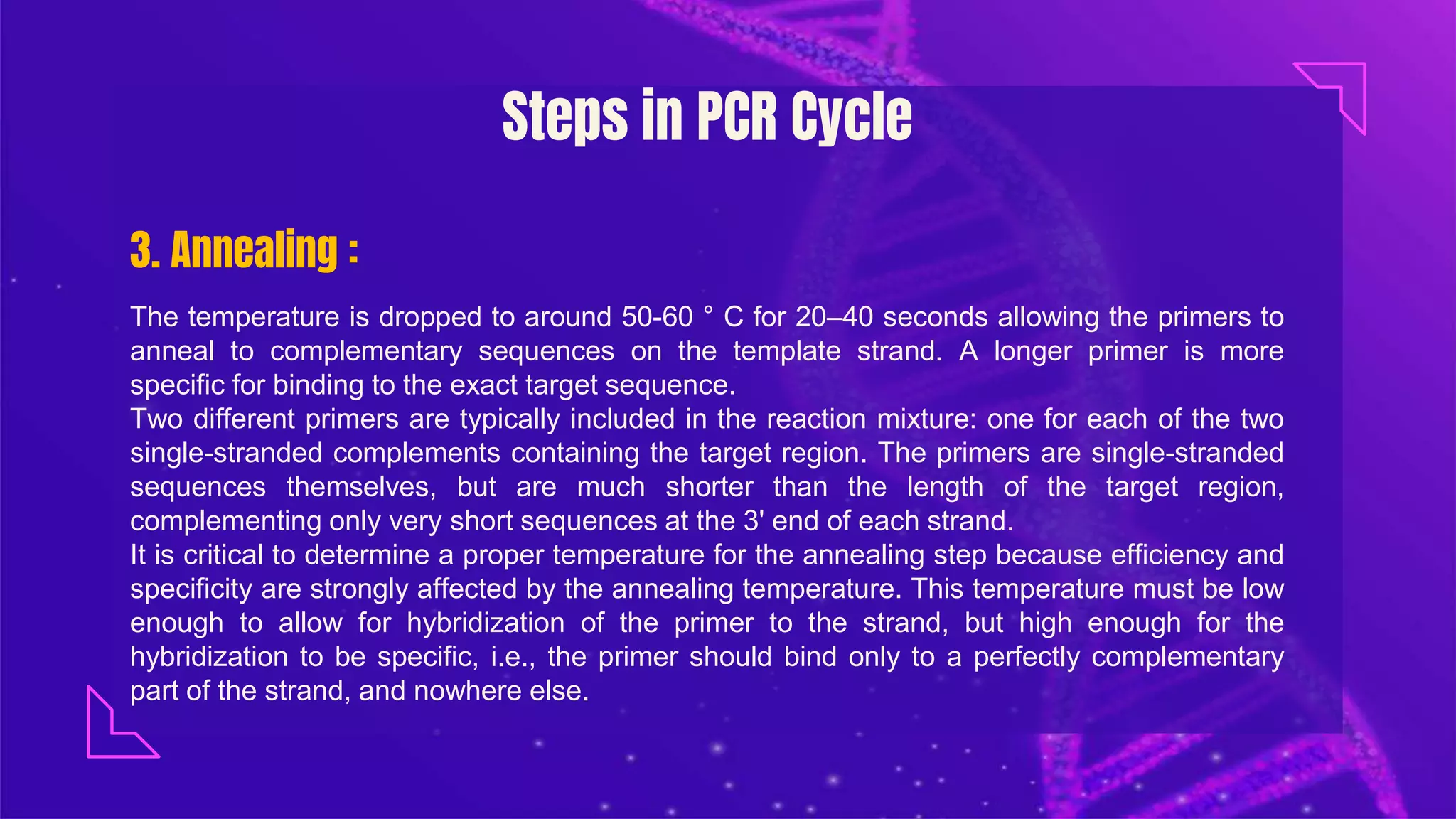 PCR - Polymerase Chain Reaction | PPTX