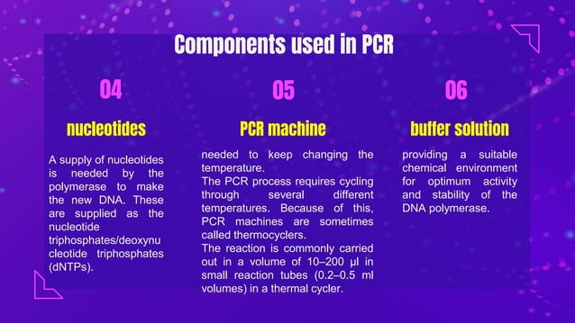 PCR - Polymerase Chain Reaction | PPTX