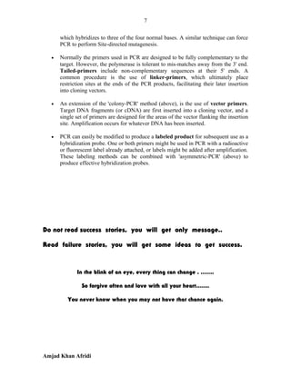 PCR and Its Types | DOC