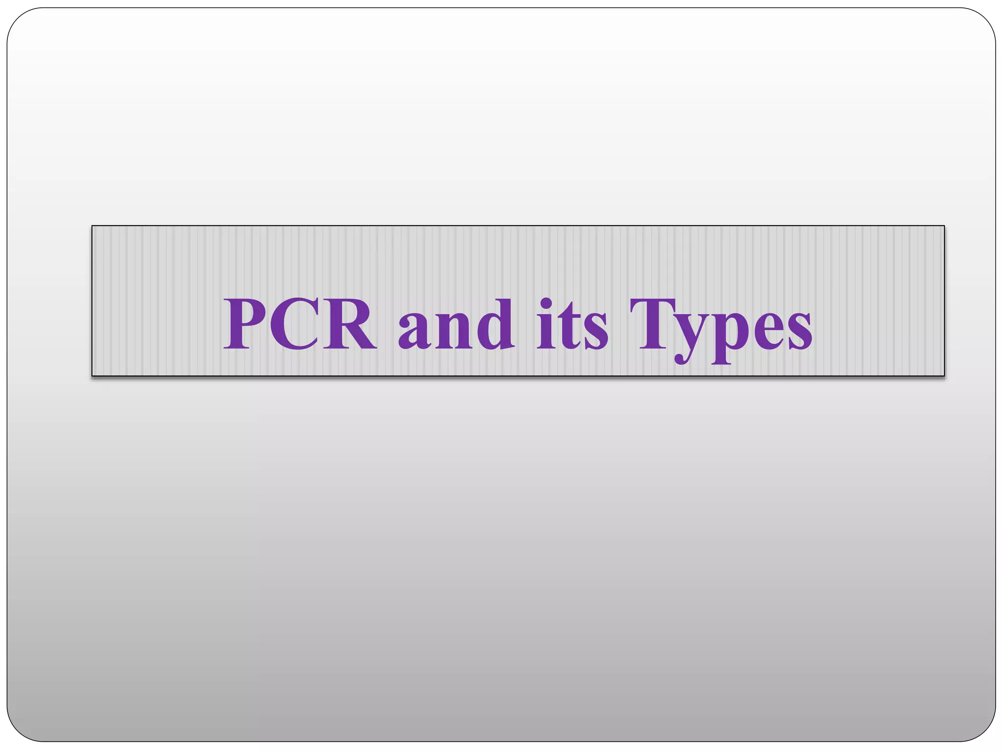 PCR types.pdf