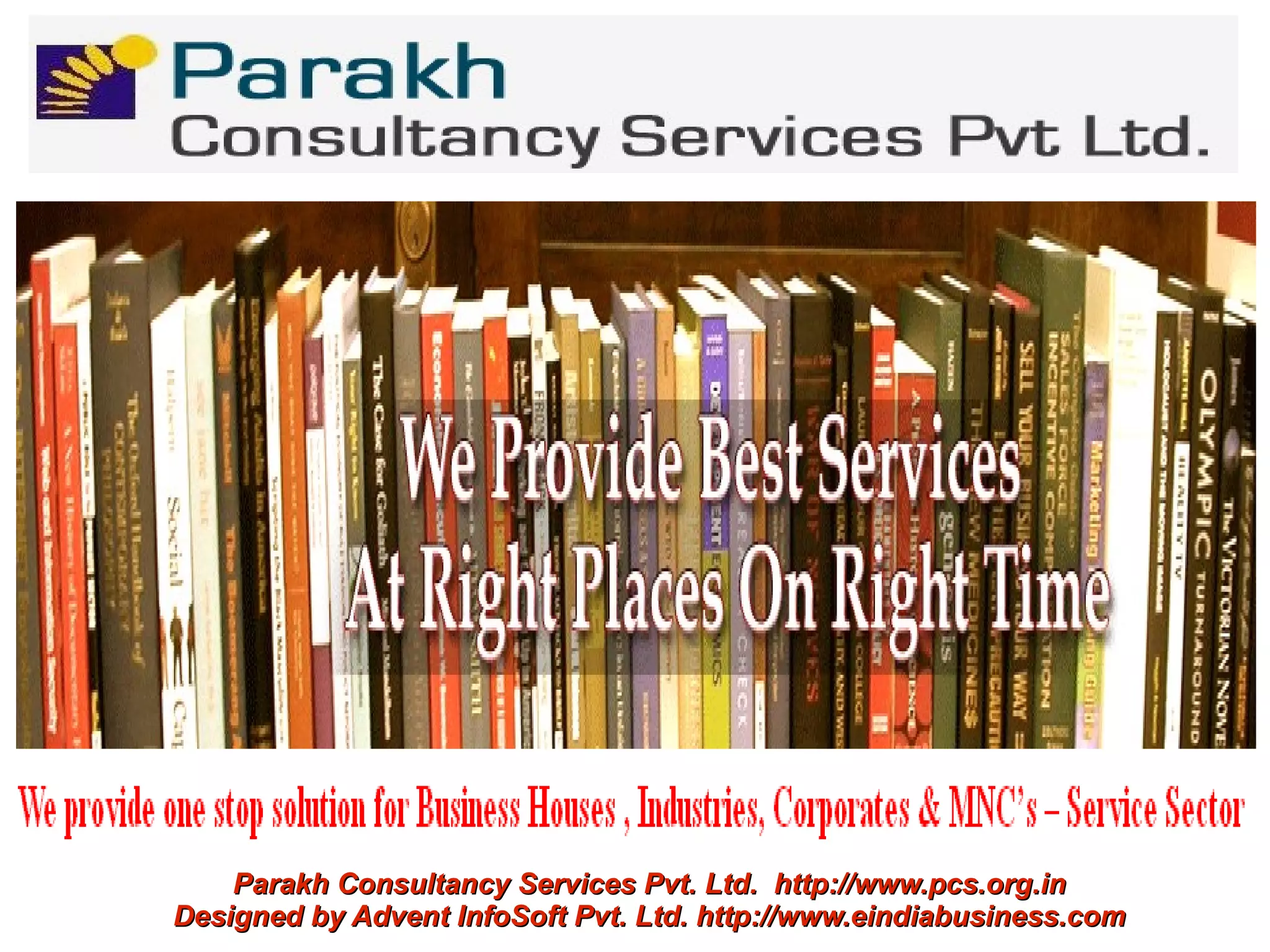 Parak Consultancy Services Pvt. Ltd. | ODP