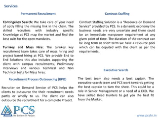 PCS Company Profile | PPT | Human Resources | Business
