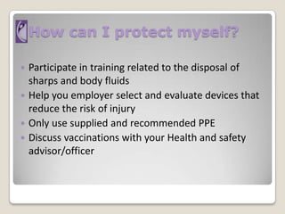 109 Clean & Dispose of Body Fluids & Hazardous Items | PPTX