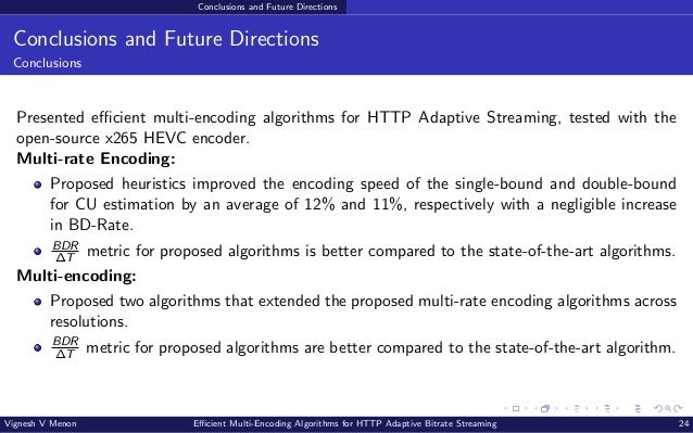 Ieee Pcs21 Efficient Multi Encoding For Large Scale Adaptive Streaming Deployments Ppt