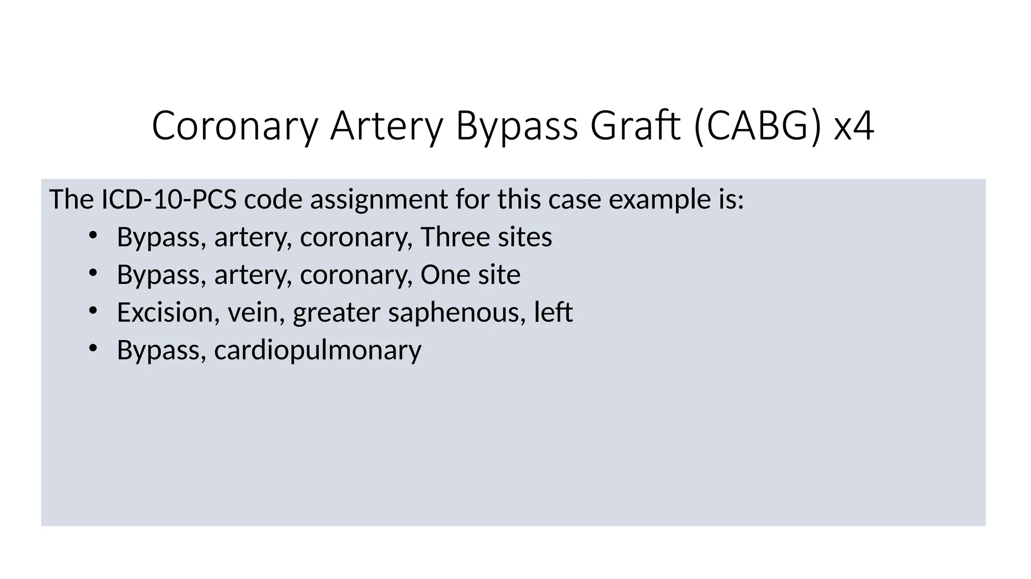 ICD -10 PCS coding 1 Cardiovascular.pptx