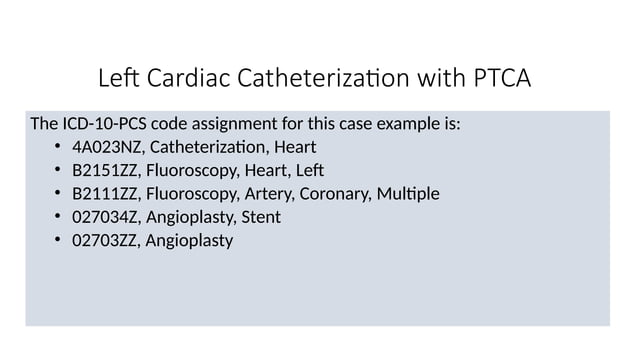 ICD -10 PCS coding 1 Cardiovascular.pptx