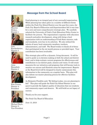 PCSD Strategic Plan | PDF