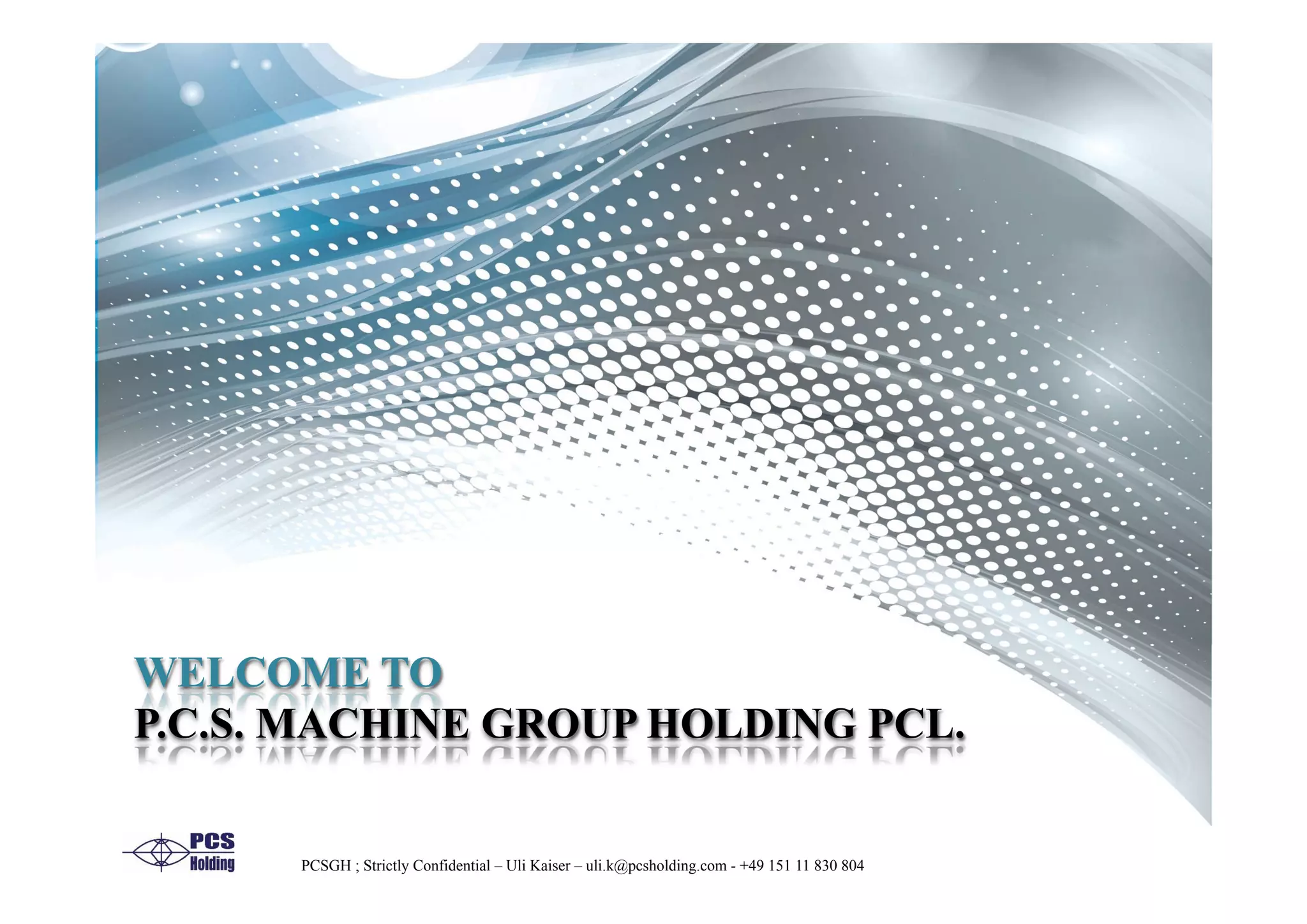 PCS Group Holding Company Presentation | PDF