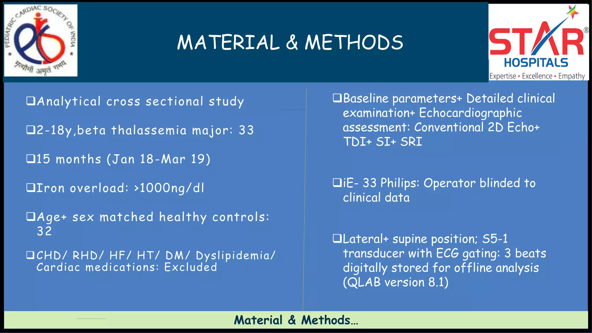 THALASSEMIA: VENTRICULAR DYSFUNCTION ASSESSMENT | PPT