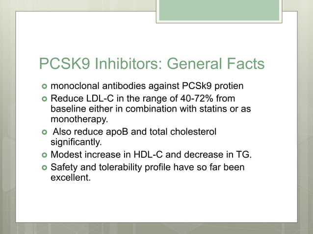 Pcsk9 inhibitors thesis defence | PPT
