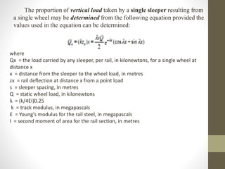 ANALYSIS AND DESIGN OF PRESTRESSED SLEEPERS | PPTX