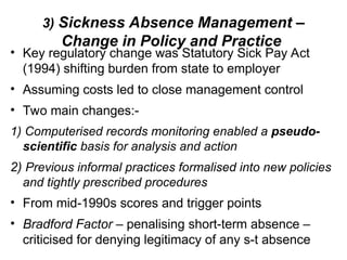 PCS_MoD_Sickness_Absence_Management_Kentigern.ppt