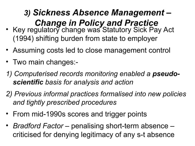 PCS_MoD_Sickness_Absence_Management_Kentigern.ppt