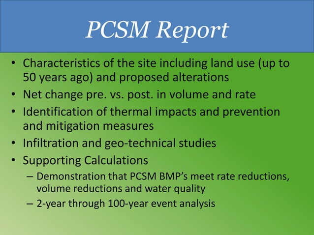 Pcsm requirements copy | PPT