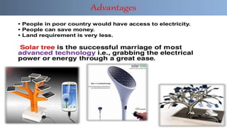 Solar Tree PPT | PPTX