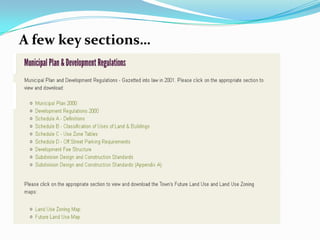 PCSP - How to Read Our Town Plan | PPTX