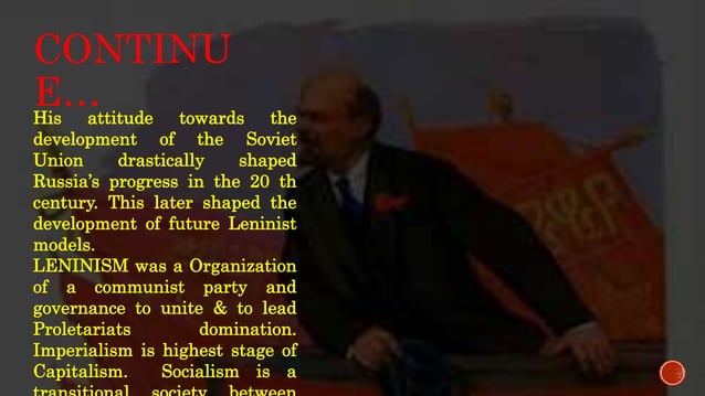 Presentation on Leninism | PPTX