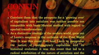 Presentation on Leninism | PPTX