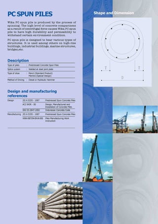 Pc spun piles wika | PDF