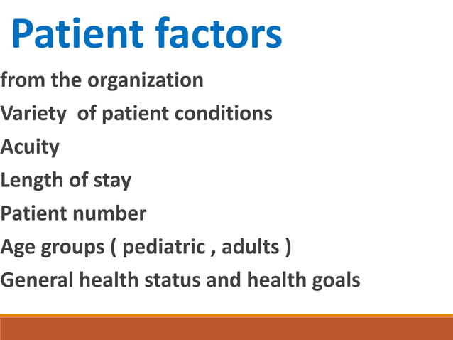 patient classification system,staffing | PPTX