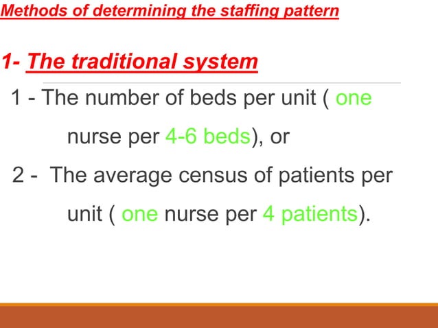 patient classification system,staffing | PPTX