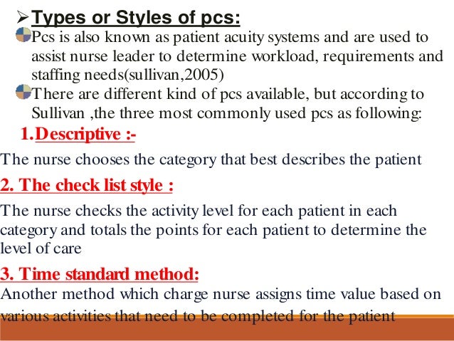 patient classification system,staffing