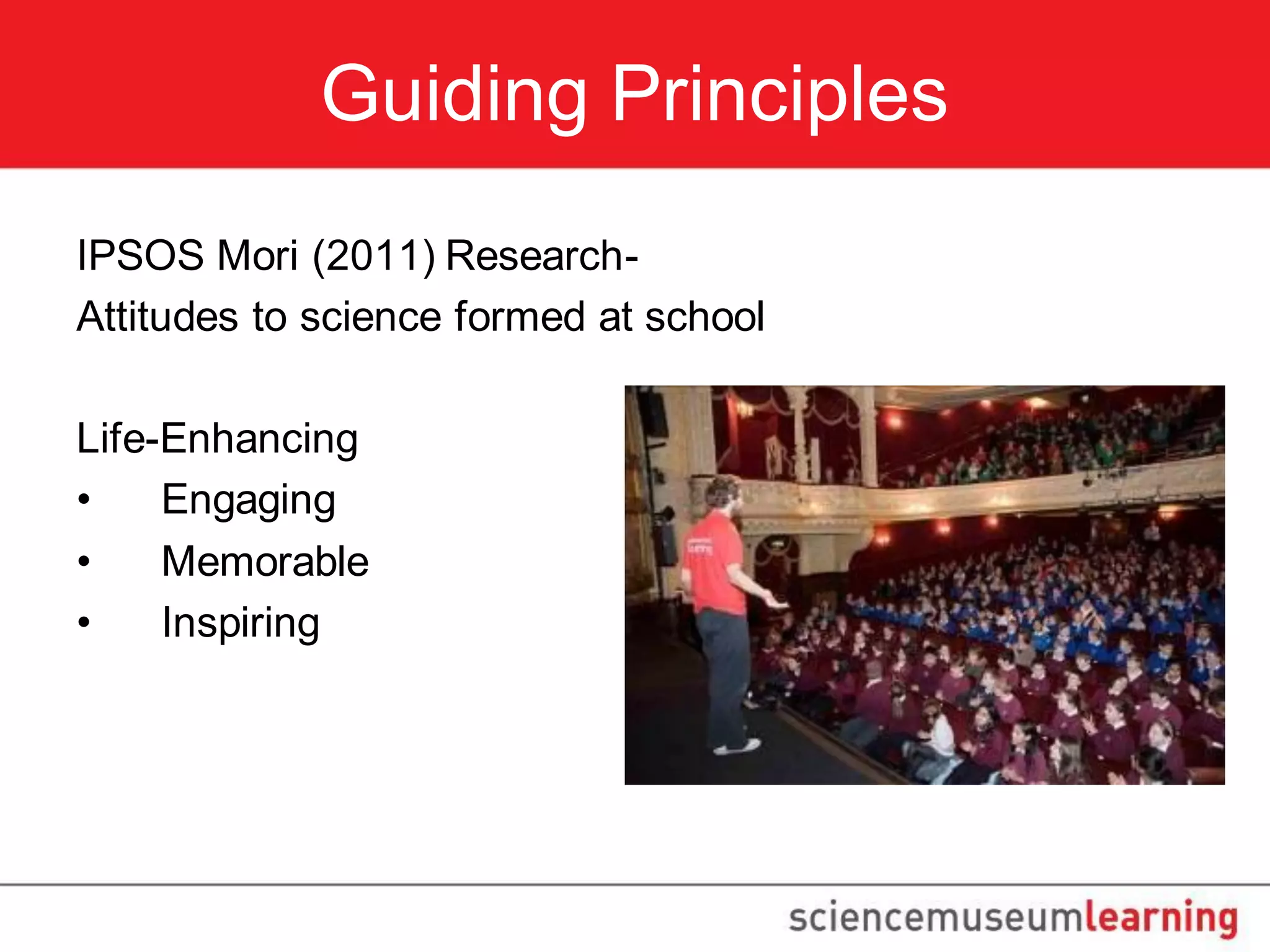 Science Museum Presentation at PCST2012 | PDF