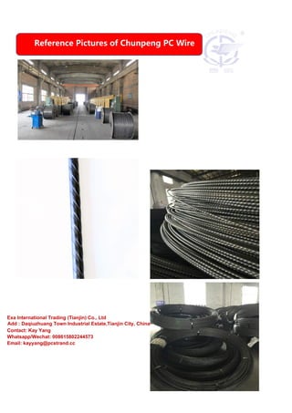 Pc strand and pc wire factory in china | PDF