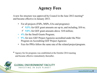 GEF Project Cycle Streamlining | PPT