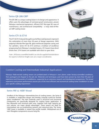 Paharpur Cooling Towers corporate brochure | PDF