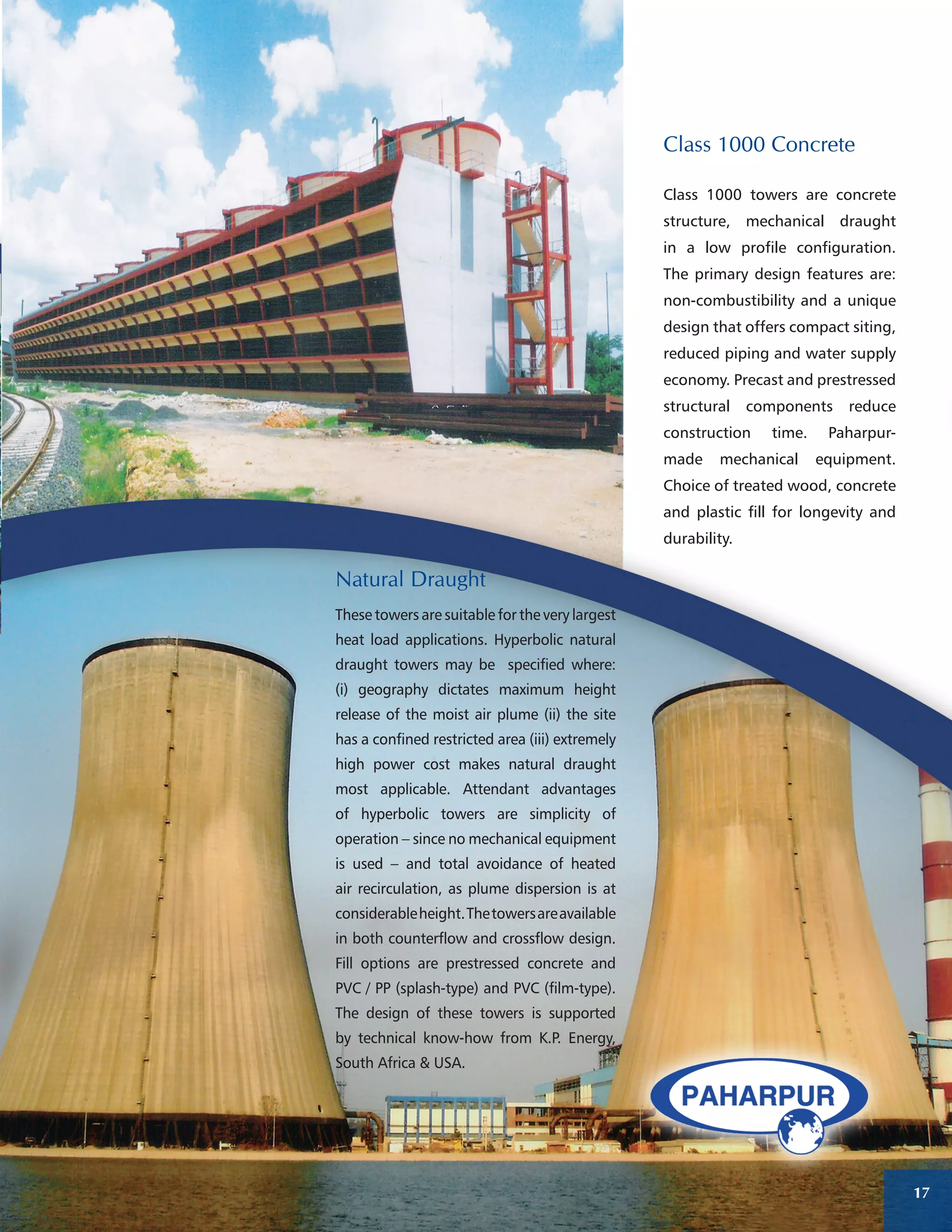 Paharpur Cooling Towers Ltd corporate brochure 2018 | PDF