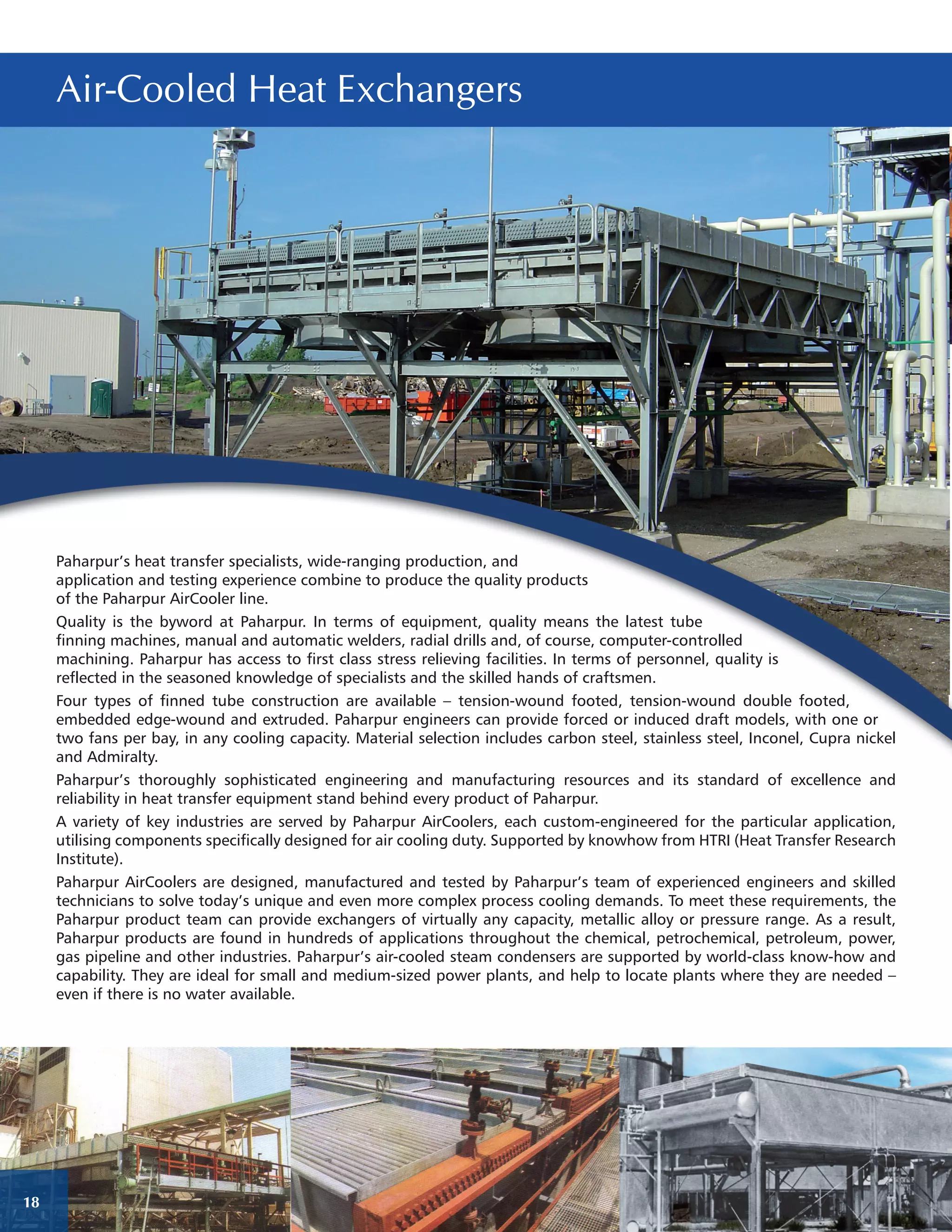 Paharpur Cooling Towers Ltd corporate brochure 2018 | PDF