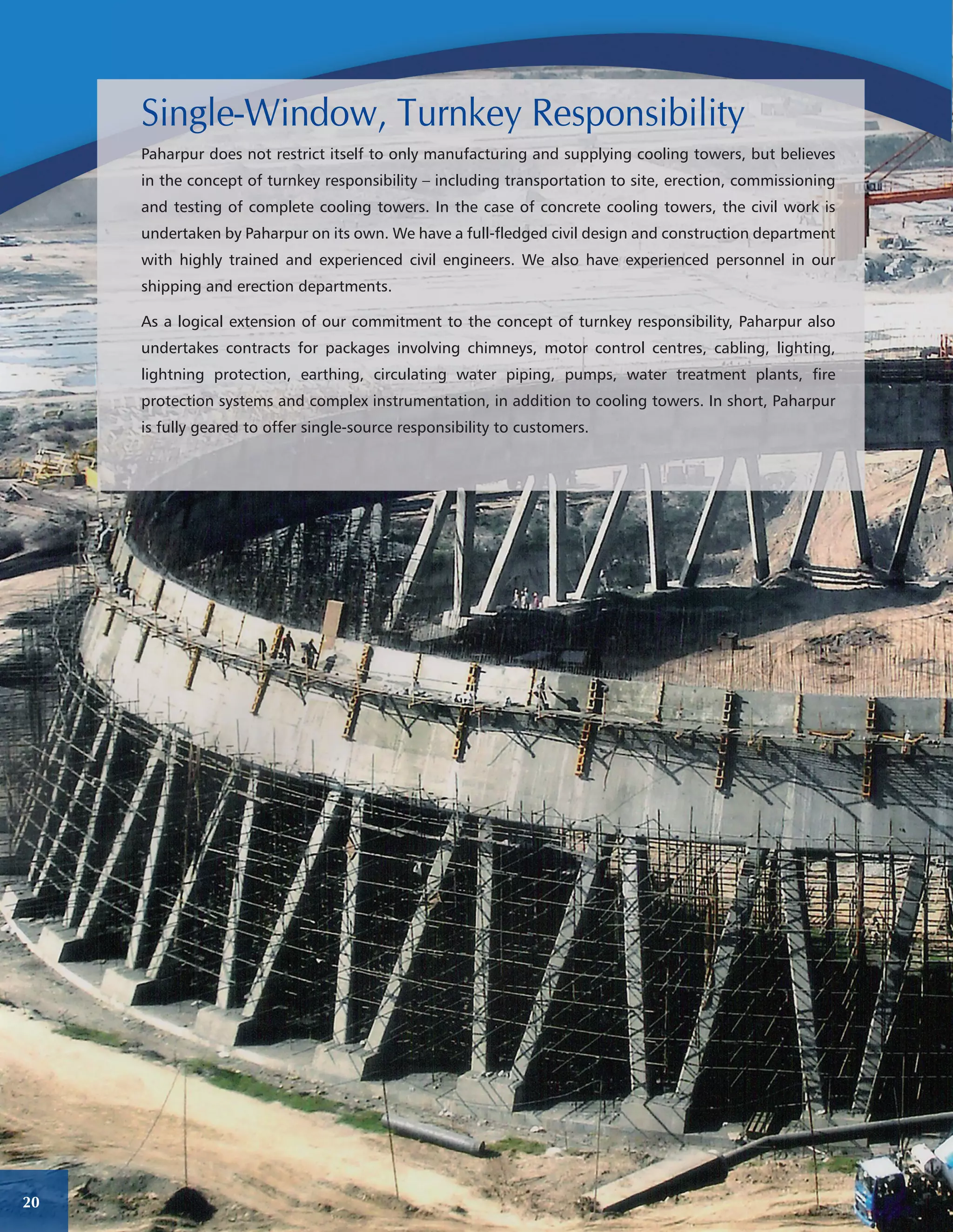 Paharpur Cooling Towers Ltd corporate brochure 2018 | PDF