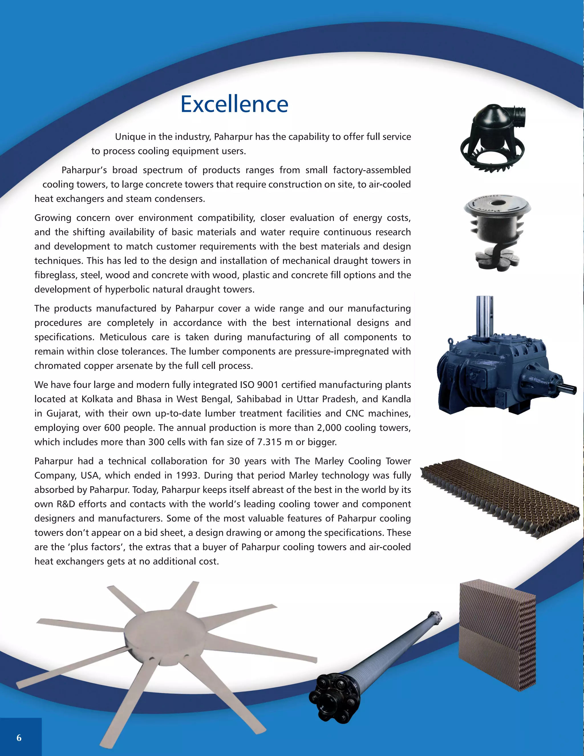 Paharpur Cooling Towers Ltd corporate brochure 2018 | PDF