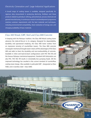 Paharpur Cooling Towers Ltd corporate brochure 2018 | PDF