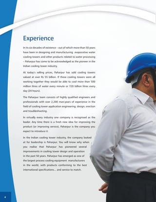Paharpur Cooling Towers Ltd corporate brochure 2018 | PDF