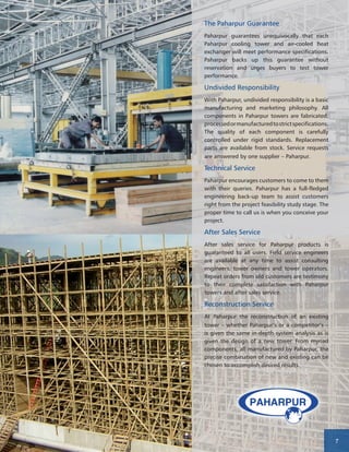 Paharpur Cooling Towers Ltd corporate brochure 2018 | PDF