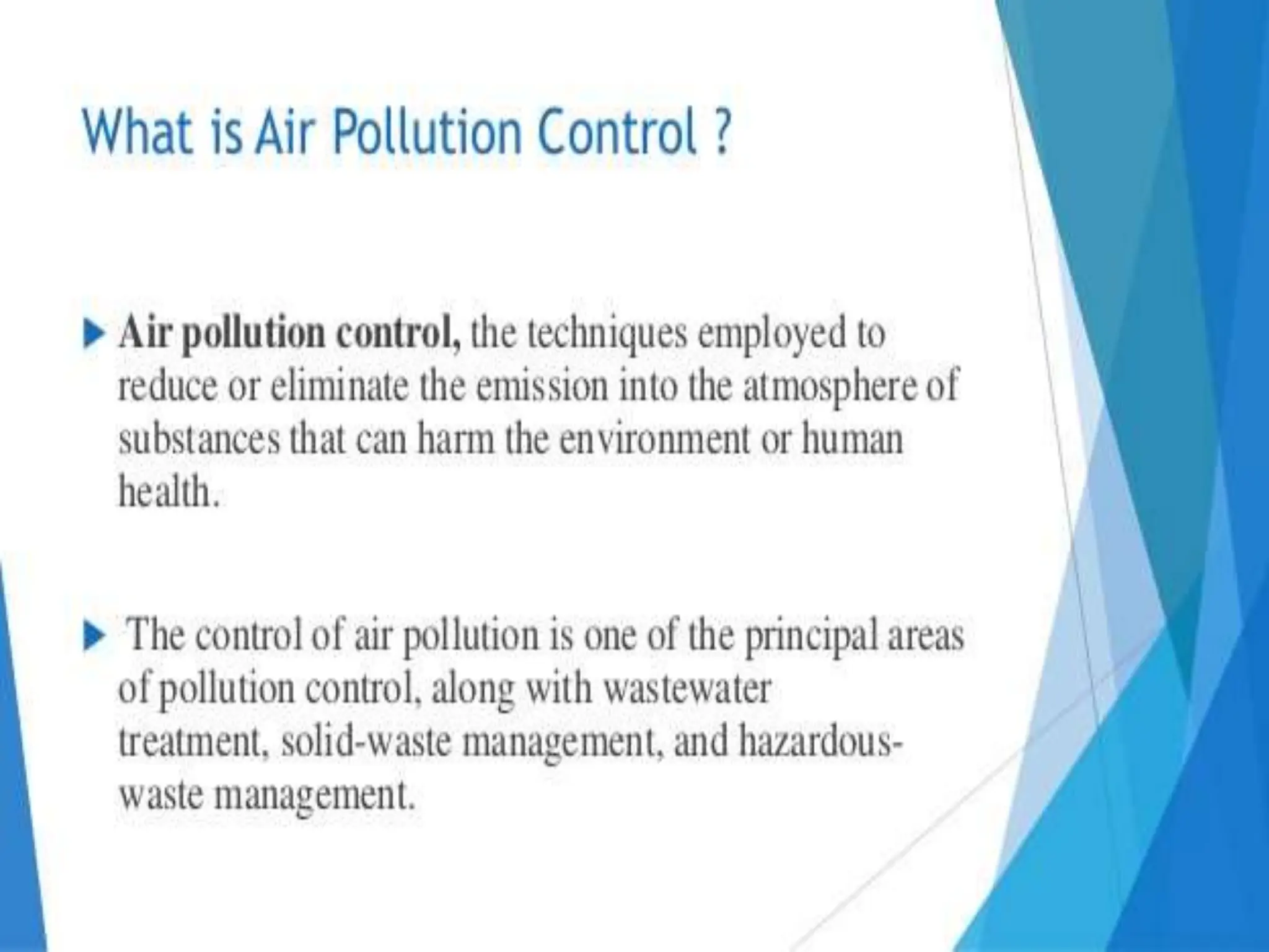 PCT- Module 3--AIR POLLUTION CONTROL METHODS & EQUIPMENT.pptx