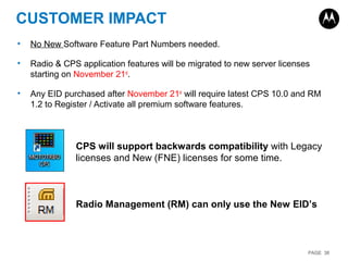 Motorola cps software compatiablity - lodgepassl