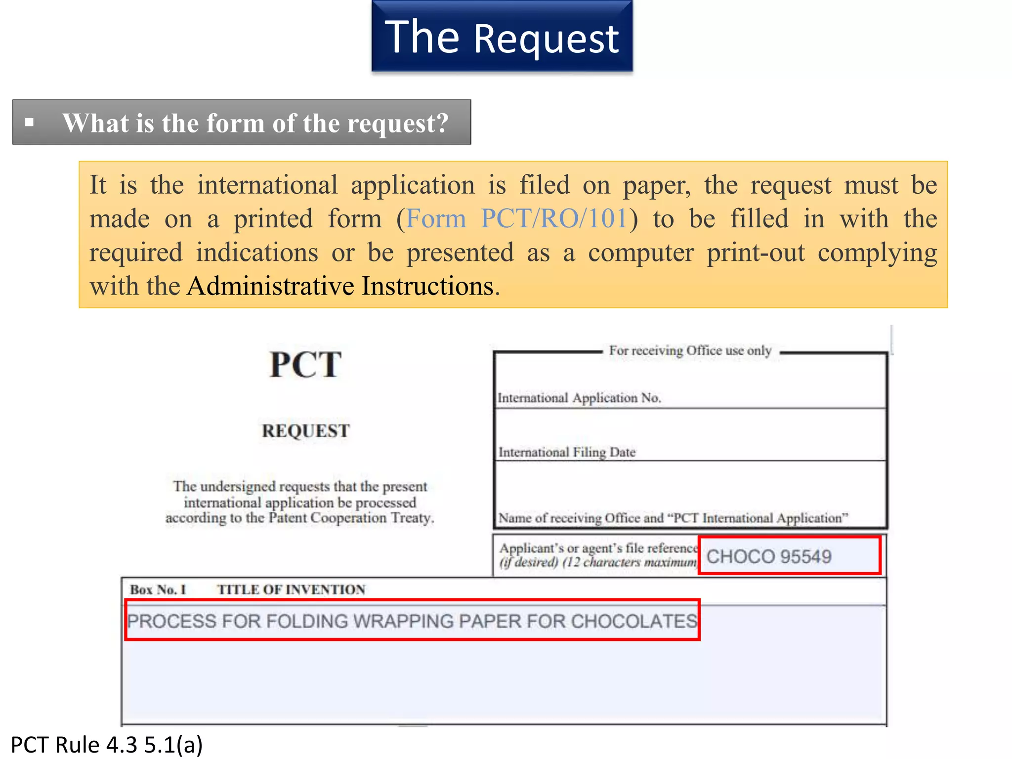 Patent Cooperation Treaty (PCT) drafting | PPTX
