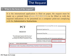 Patent Cooperation Treaty (PCT) drafting | PPTX