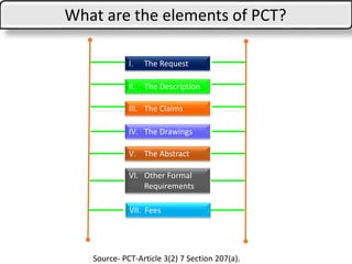 Patent Cooperation Treaty (PCT) drafting | PPTX