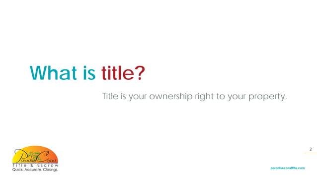 7 Reasons Why Every Homebuyer Needs Title Insurance | PPT