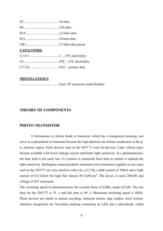Pc to pc optical fiber communication | PDF