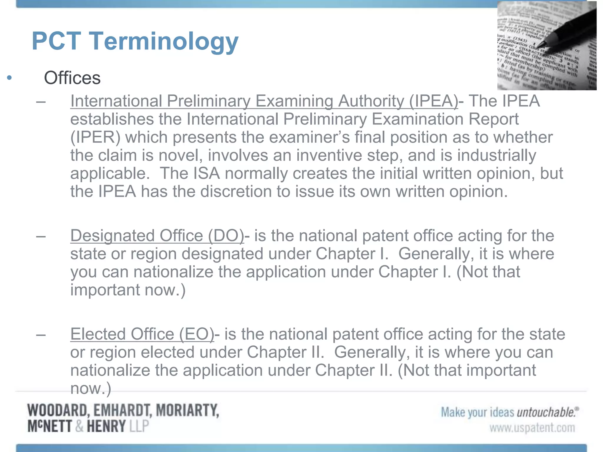 Patent Cooperation Treaty (PCT)- Practice Overview | PPTX