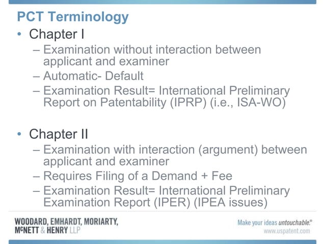 Patent Cooperation Treaty (PCT)- Practice Overview | PPTX | Office ...
